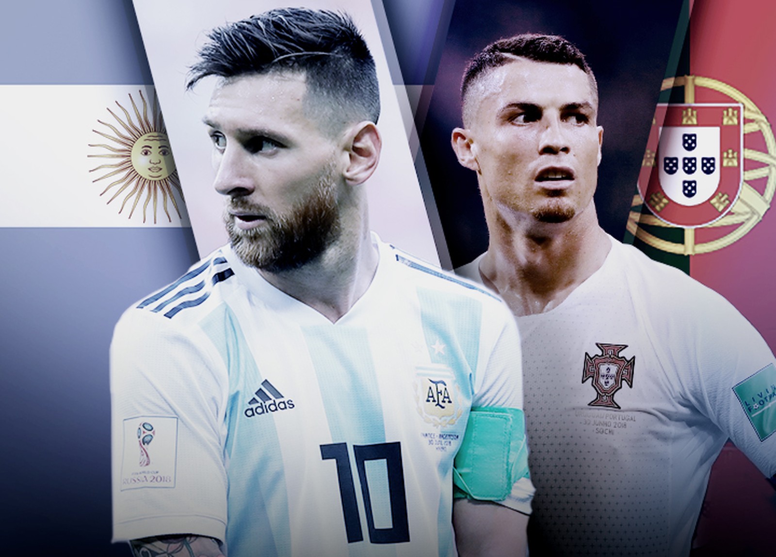 CR7 e Messi seguem sem marcar em "mata-mata" de Copa - PB Vale